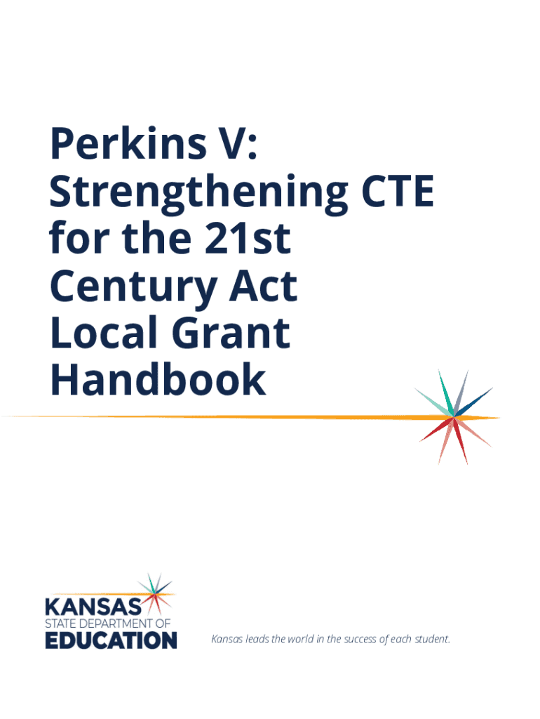 Fillable Online Perkins V: Strengthening CTE for the 21st Century Act ...