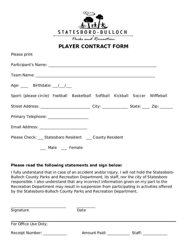 Recreation Department 2018 Summer Activity Guide Doc Template | pdfFiller