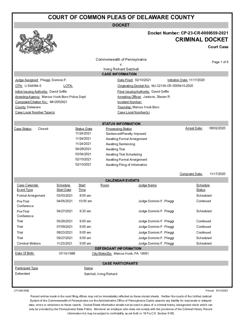 Fillable Online Irving Richard Satchell Fax Email Print - pdfFiller