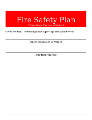 Regional Municipality of Wood Buffalo Fire Safety Plan Template Doc ...