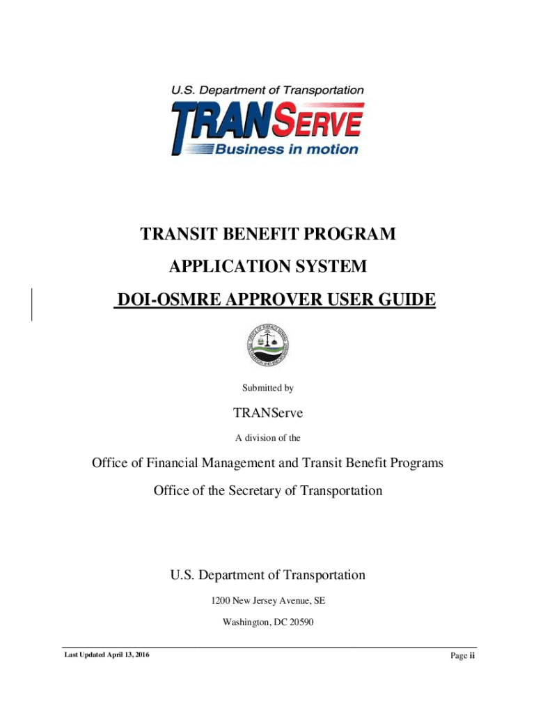 Fillable Online Audit of the FLRA's Federal Transit Benefit Program Fax ...