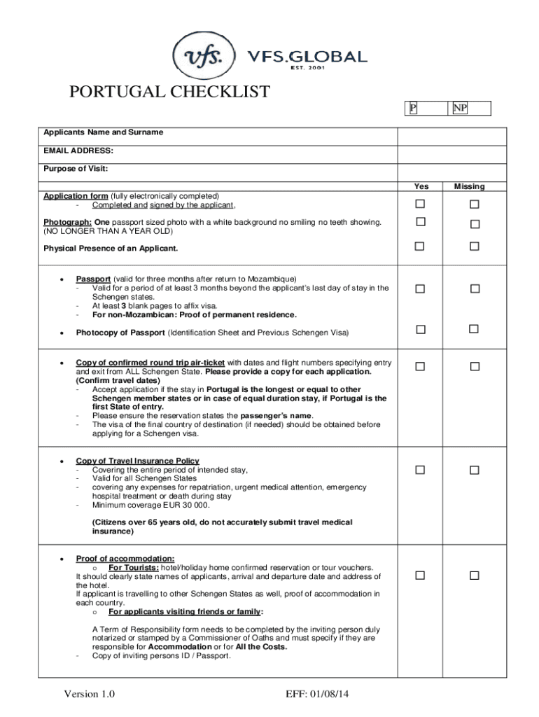 Fillable Online Portugal Passport / Visa Photo Requirements and Size ...