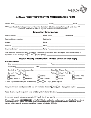 Fillable Online FIELD TRIP REQUEST PACKET - Dadeschools.net Fax Email Print - pdfFiller