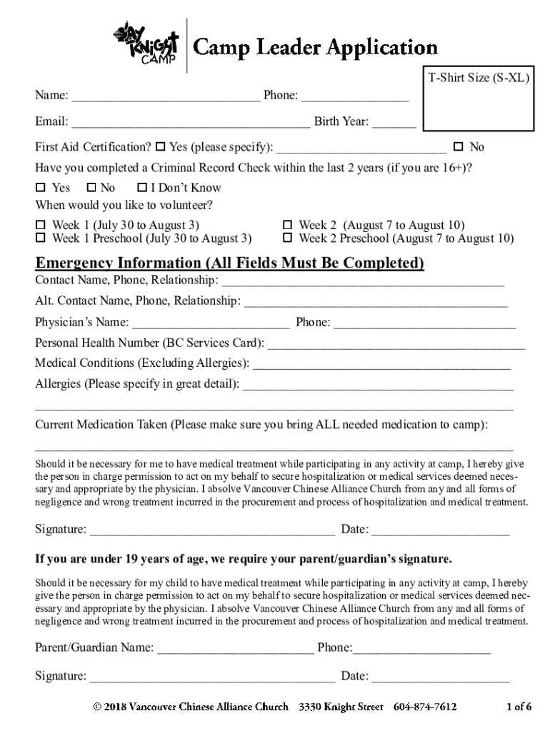 Fillable Online Emergency Information (All Fields Must Be Completed) Fax Email Print - pdfFiller
