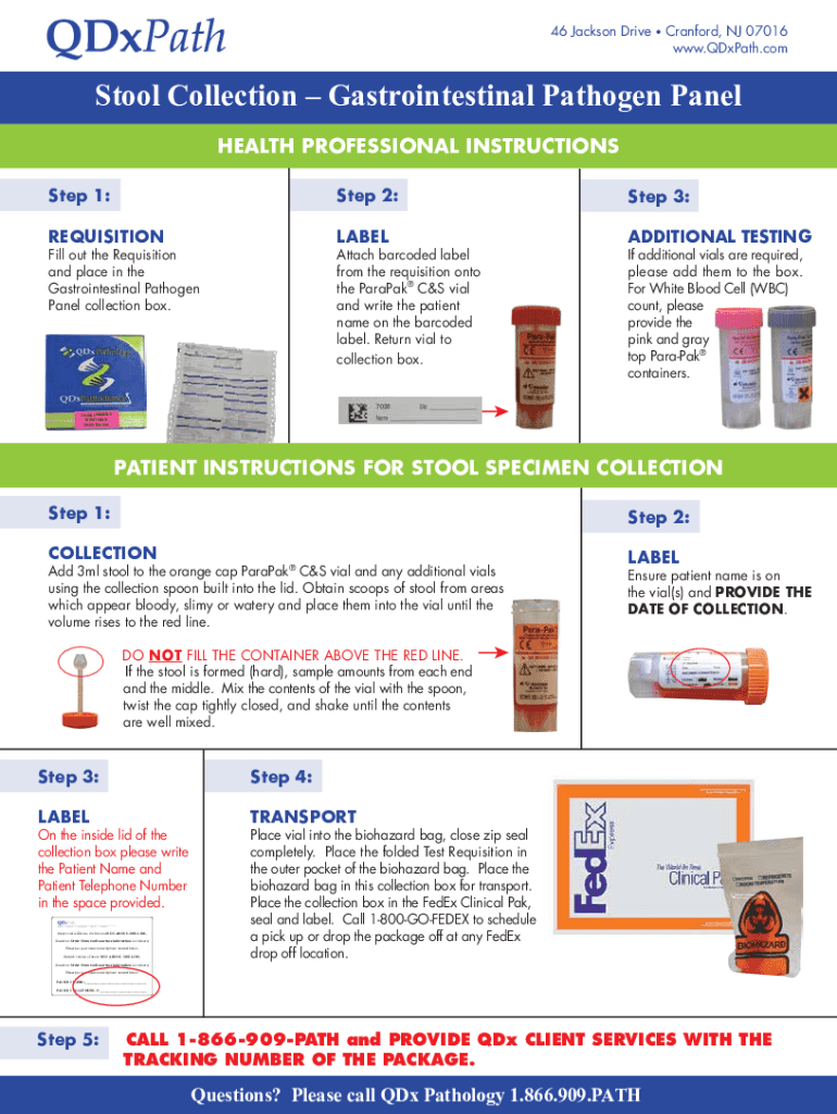 Fillable Online QDx Pathology: Leading Diagnostic Laboratory in ...