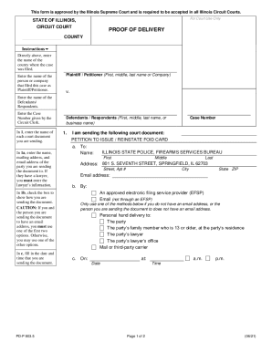 Fillable Online county where the case Fax Email Print - pdfFiller