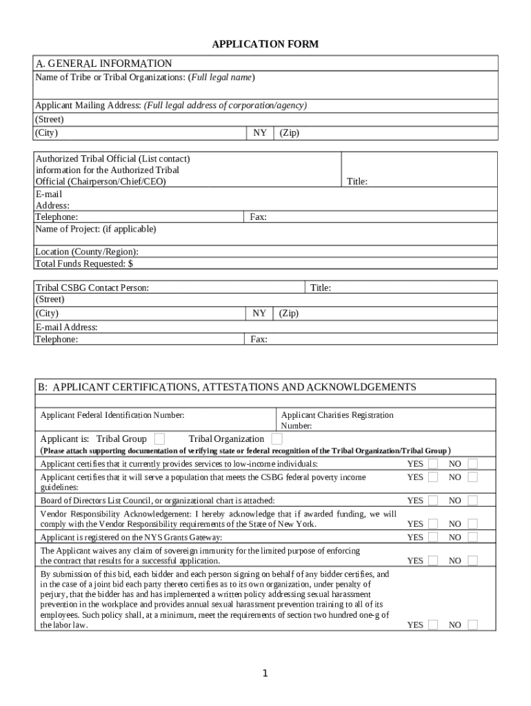 Tribal RFA (Ver3) DRAFT - New York State Department of State - dos ny ...