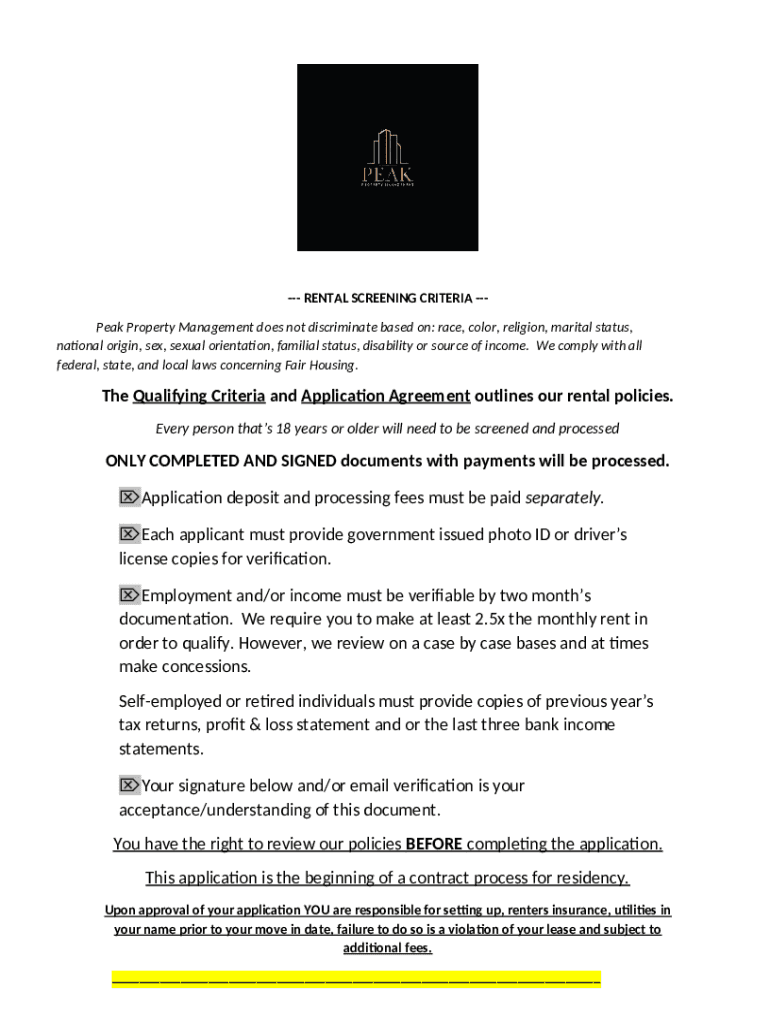 Fillable Online 11 Illegal Rental Application Questions Landlords Cannot ... Fax Email Print ...