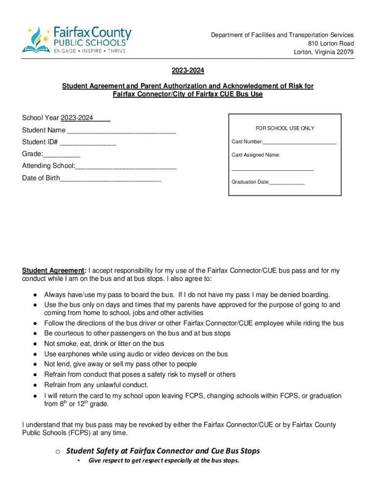 Fillable Online 2017-2018 Student Agreement and Parent Authorization and ... Fax Email Print ...