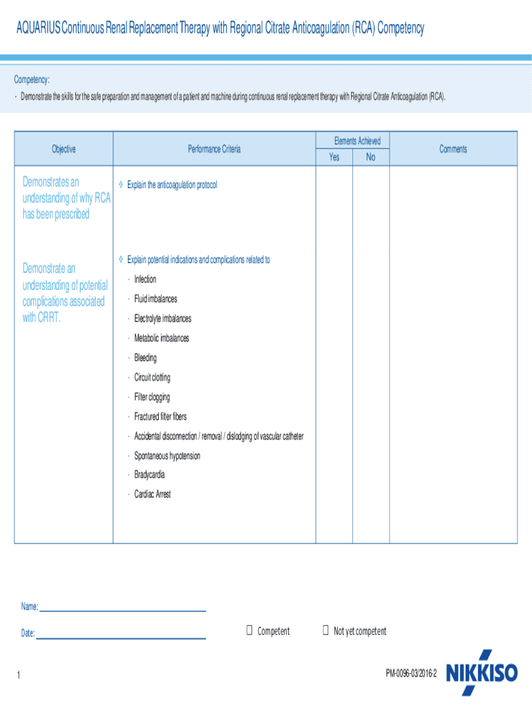 Fillable Online Competency forms.indd Fax Email Print - pdfFiller
