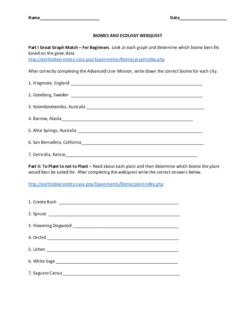 Fillable Online The Great Graph Match Answer Sheet Fax Email Print ...