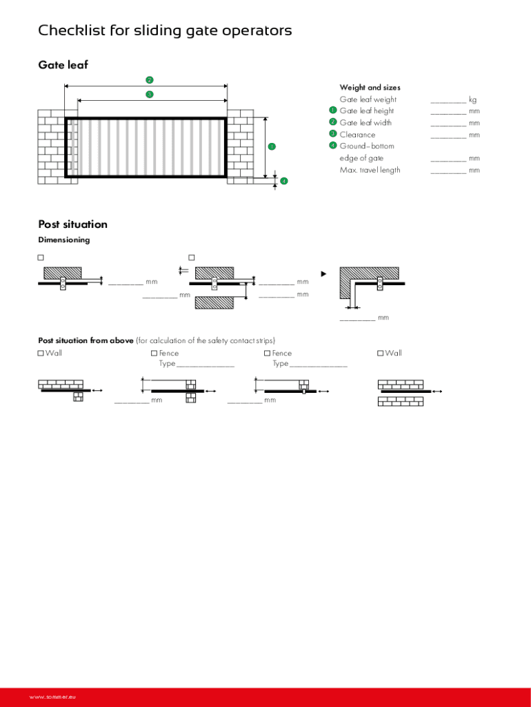 Fillable Online Swing and Slide Gate Operator UL 325 and ASTM F2200 ...