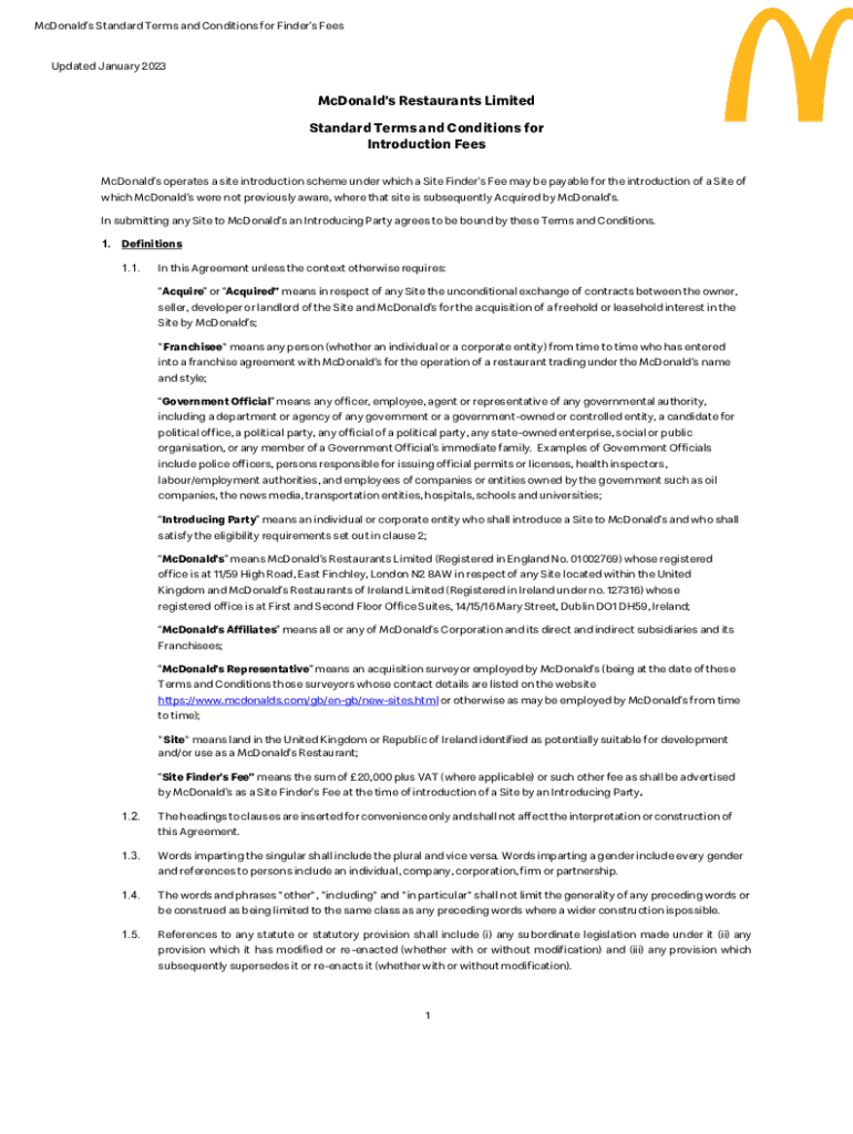 Fillable Online McDonald's Statistics - Revenue, Facts and Users Fax ...