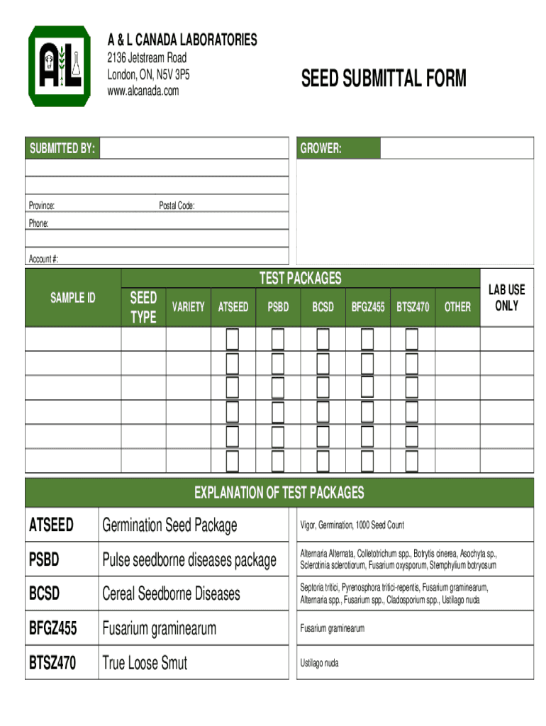 Fillable Online A&L Feed Submission Form. A&L Feed Submission Form Fax ...