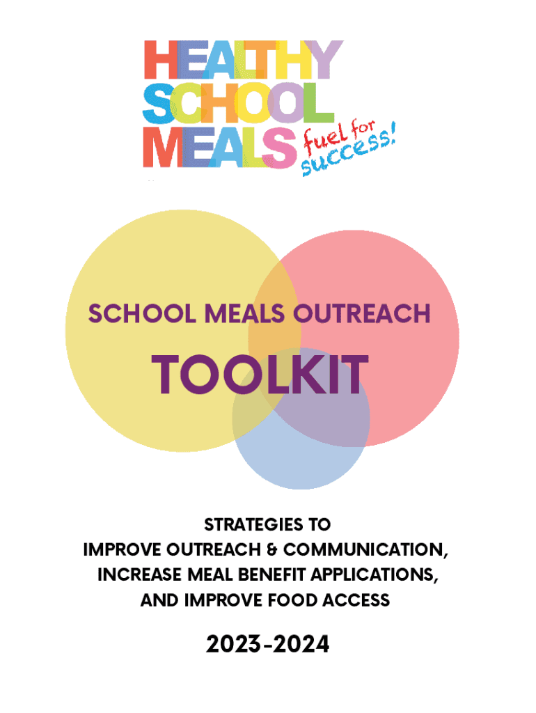 Fillable Online School Meal Application Toolkit Fax Email Print - pdfFiller