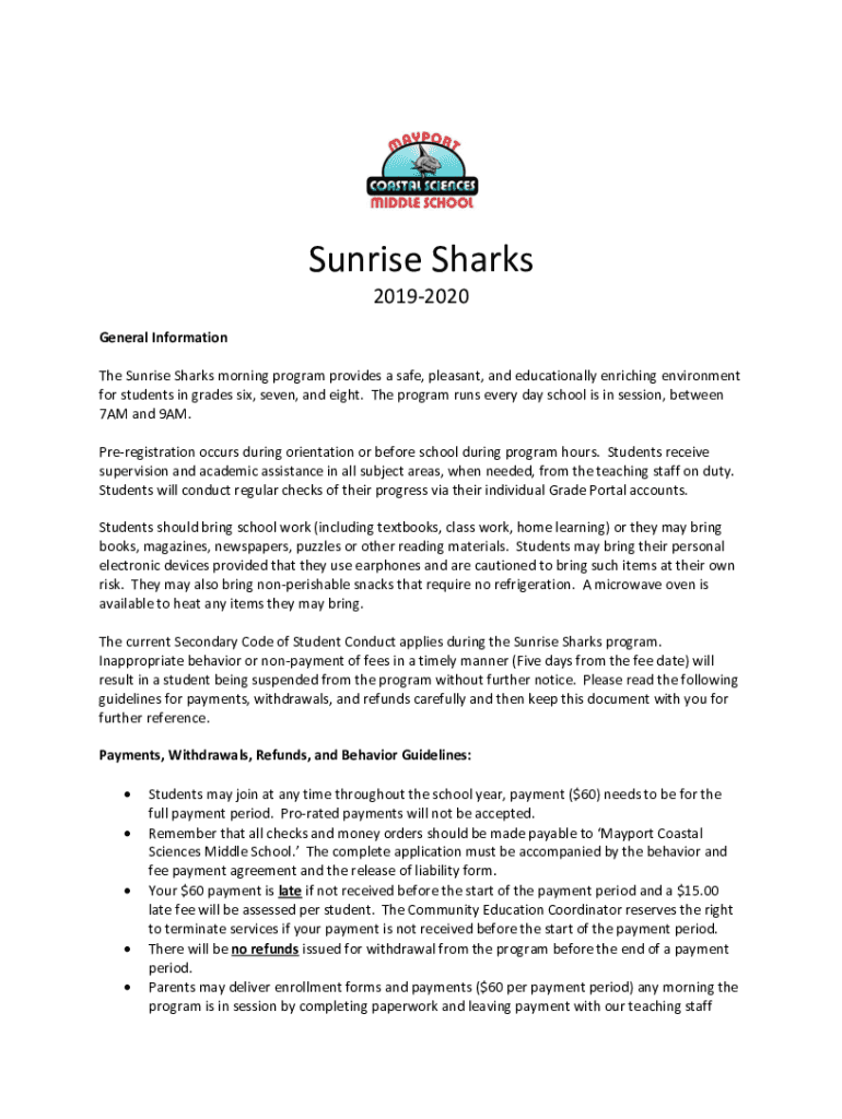 Fillable Online Before and After School Programs / Welcome Fax Email ...