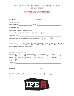 Fillable Online Interior Provincial Exhibition - All You Need to Know ... Fax Email Print ...