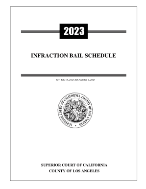 Fillable Online New Set of Bail Schedules To Begin In OctoberNews Fax ...