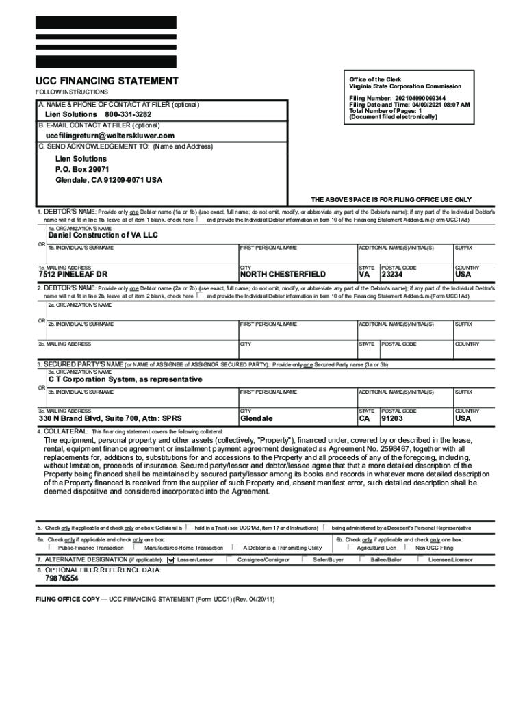 Fillable Online Virginia SCC - Home - Virginia.gov Fax Email Print ...