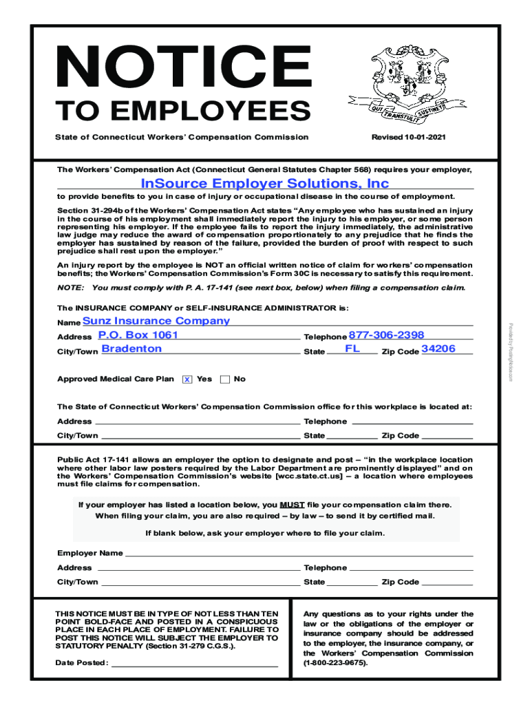 Fillable Online ct-labor-law-poster-english.pdf Fax Email Print - pdfFiller