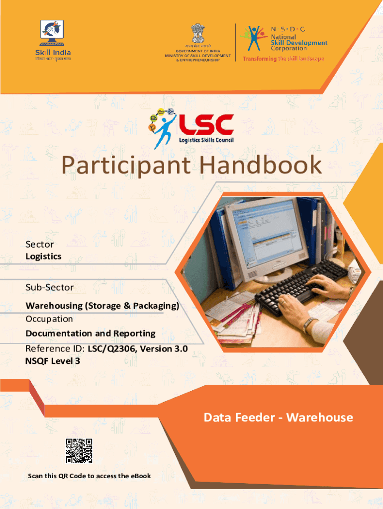 Fillable Online Participant Handbook - Logistics (3) - Flip Book Pages ...