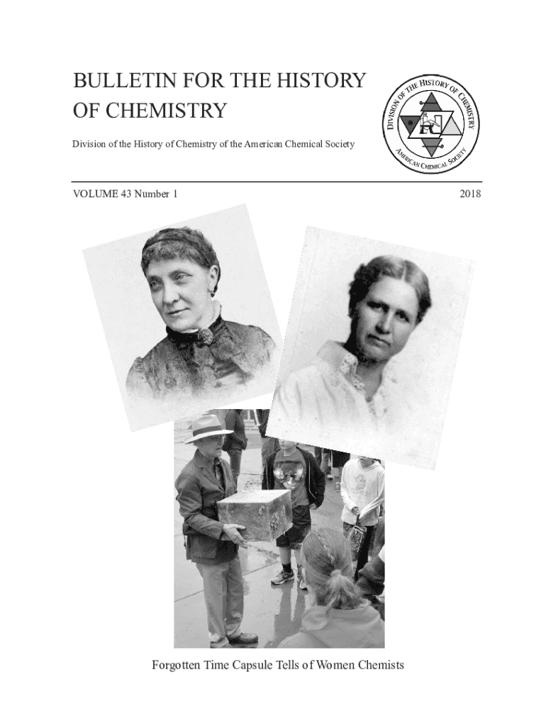 Fillable Online Dr. Rachel Lloyd and the Avery Hall Chemistry Time ...