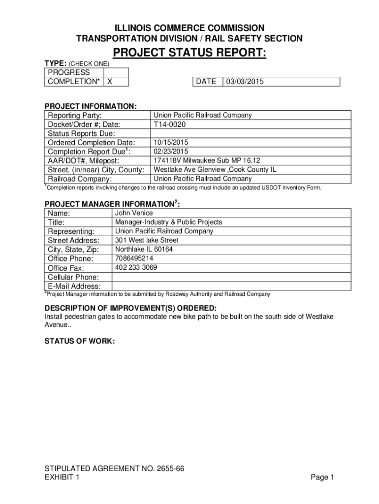 Fillable Online Completion Report Due1: Fax Email Print - pdfFiller
