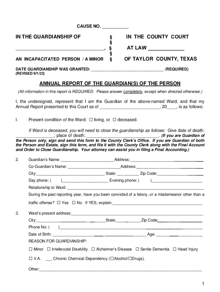 Fillable Online ANNUAL REPORT - County Court Form - revised 3-4-13.docx ...
