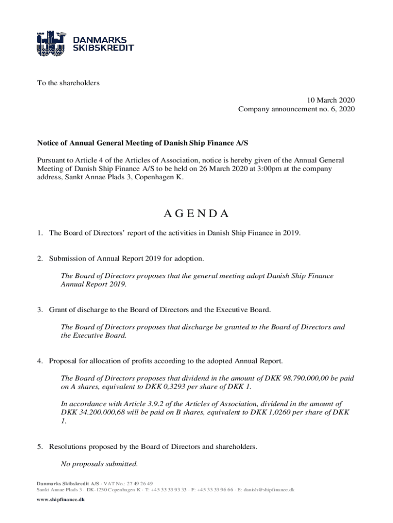 Fillable Online Major shareholder information pursuant to section 30 of ...