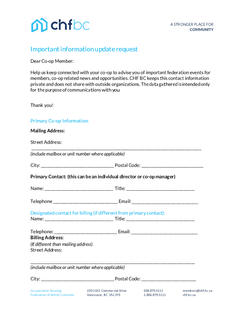 Fillable Online Membership contact update - Liz EDITS - online-fillable.docx Fax Email Print ...