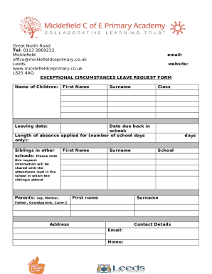 28th June 2012-06-27. Exceptional Leave Application Doc Template ...
