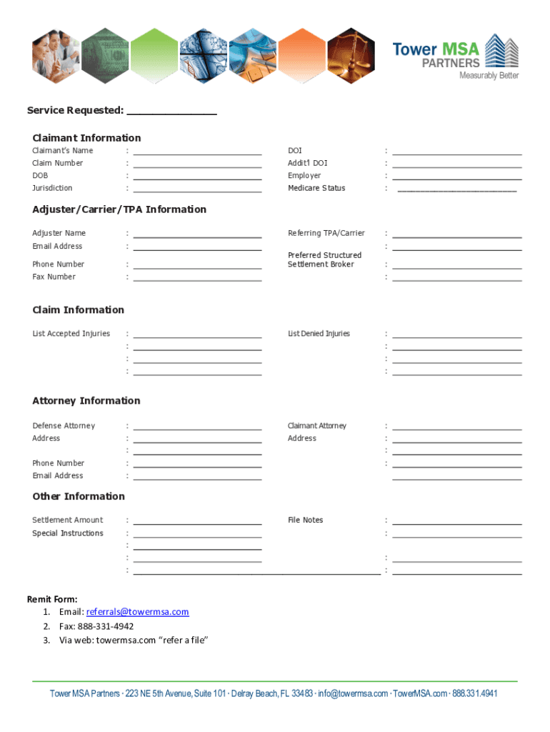 Fillable Online Claim Status Request and Response Fax Email Print ...