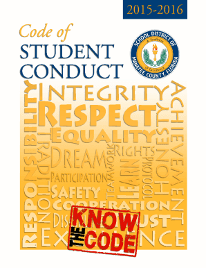 Fillable Online Code of Conduct - Imagine School at Lakewood Ranch Fax ...