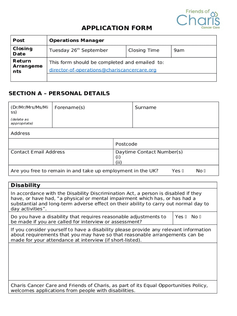 Application KH023.10.docx Doc Template | pdfFiller