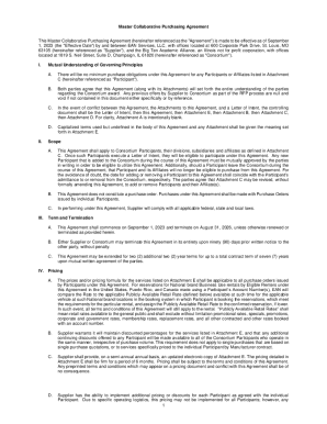 Fillable Online Master Supply Agreement Sample Contracts Fax Email ...