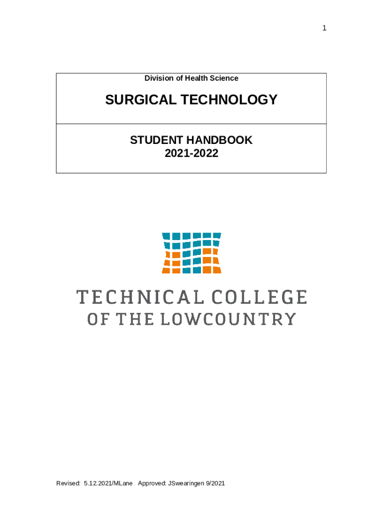 CAAHEP Standards and Guidelines - Surgical Technology Doc Template ...