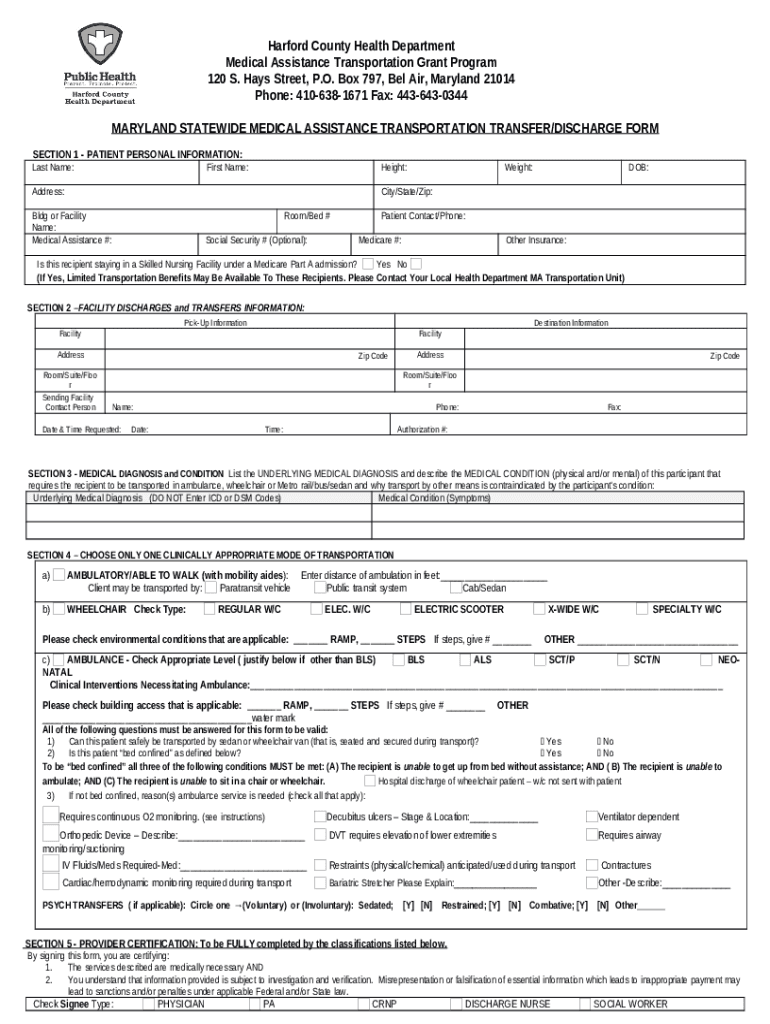Statewide Medical Assistance Transportation Transfer and ... Doc ...