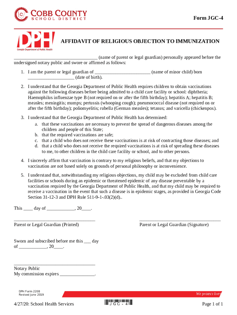 notarized affidavit required per 14 del. code sec. 131 ... Doc Template ...