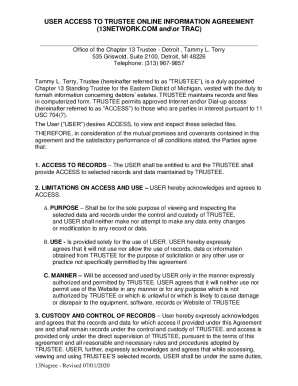 Fillable Online Fillable Online office of the chapter 13 trustee ...