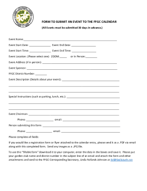 Fillable Online How To Create an Event Agenda: Template and Example Fax ...