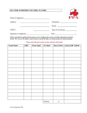 Fillable Online Bridge Watch Rating - Associate Certificate Fax Email ...