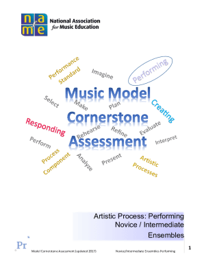 Fillable Online Middle Grades Sample Model Cornerstone Assessments Fax ...