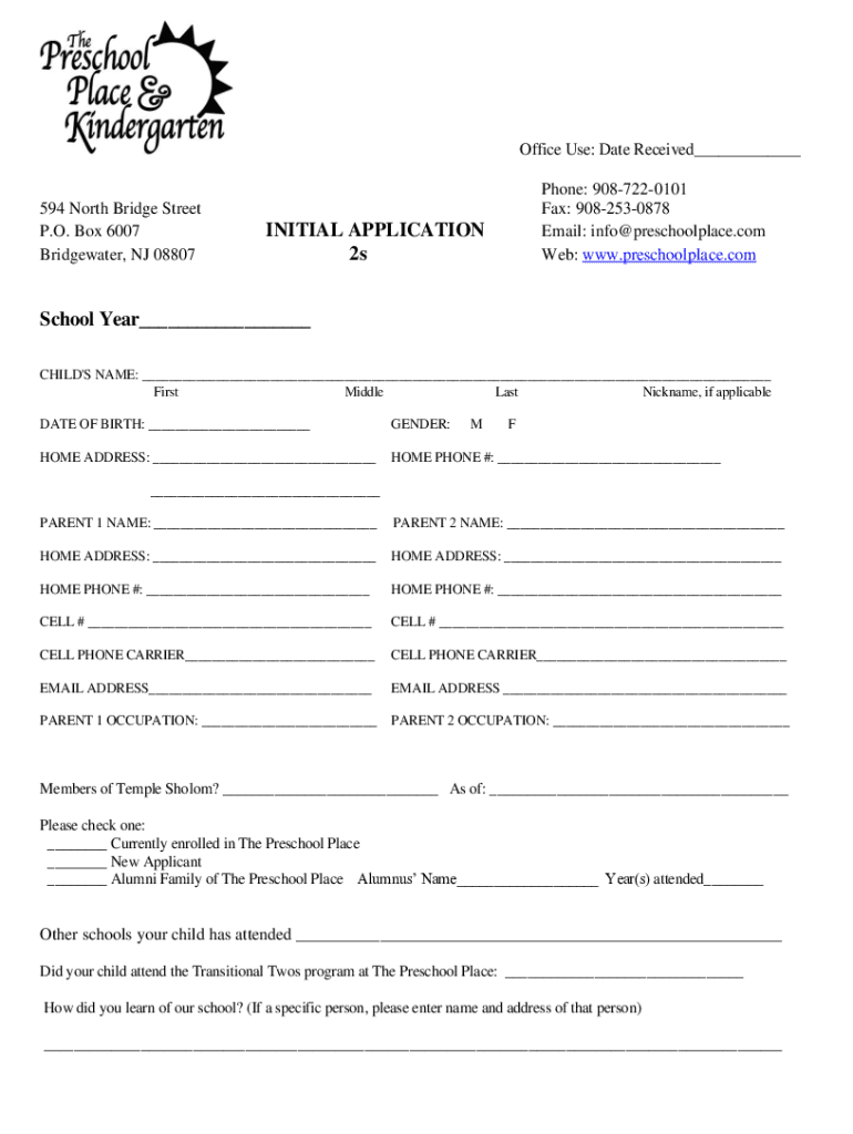 Fillable Online Quality and care define 40-year-old Preschool Place and ...