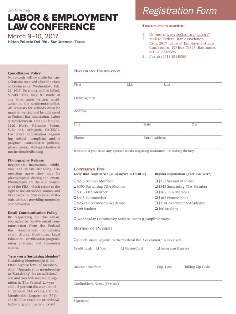 Fillable Online LABOR ORGANIZATION REGISTRATION FORM Fax Email Print ...