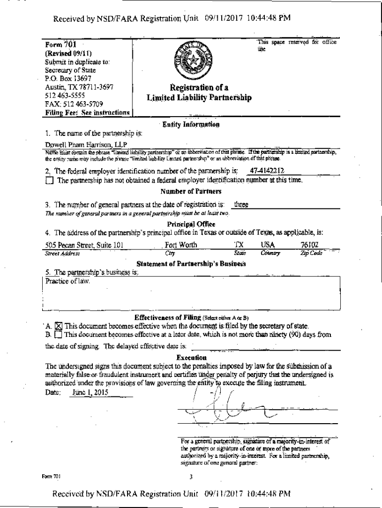 Fillable Online Form 401 - Change of Registered Agent and/or ... Fax ...