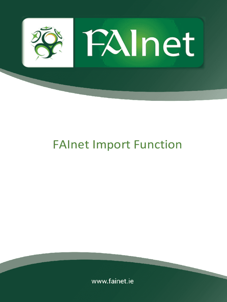 Fillable Online Excel Template For Importing Csv Files Fax Email Print