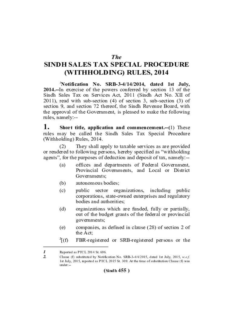 Fillable Online 02d1--Sindh Sales Tax on Services Withholding Procdure ...