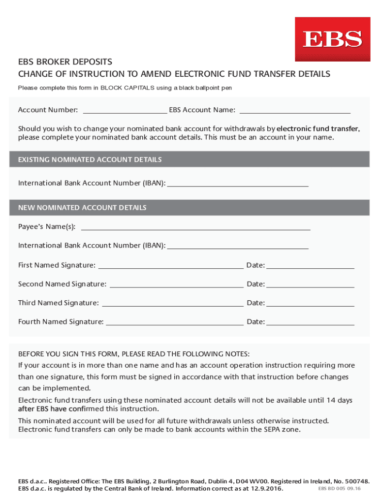 Fillable Online Account Modifier is not working in EBS - Electronic Bank ... Fax Email Print ...