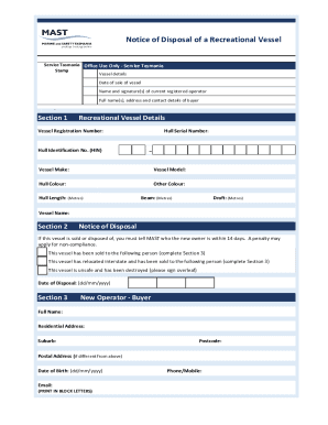 Fillable Online mast tas gov Application for Transfer of Vehicle ...