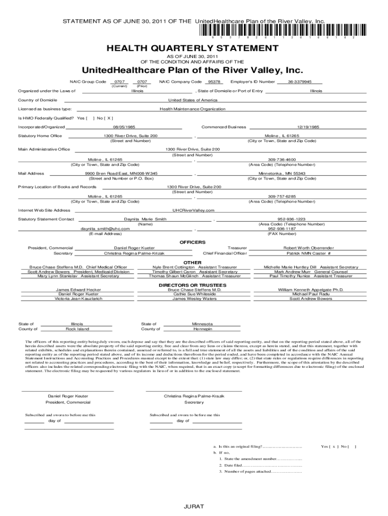 Fillable Online 95378 UnitedHealthcare Plan of the River Valley, Inc. ... Fax Email Print ...